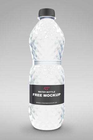 Mockup nhãn chai nước - Download Mockup miễn phí | Free Mockups ...