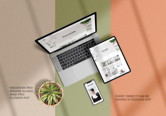 Mockup Psd iPhone, iPad & MacBook - Vol 2 - Download Mockup miễn phí | Free Mockups | Mockups PSD