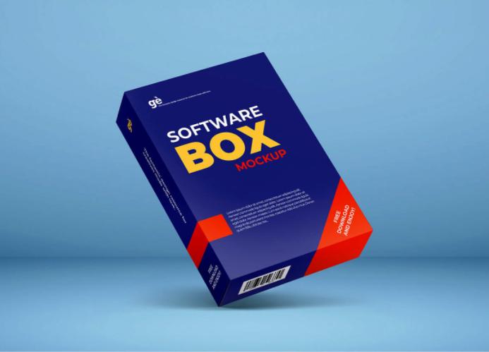 Software Box Mockup - Download Mockup miễn phí | Free Mockups | Mockups PSD
