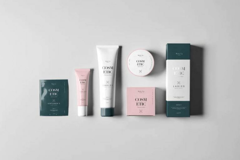 Mockup lọ kem mỹ phẩm