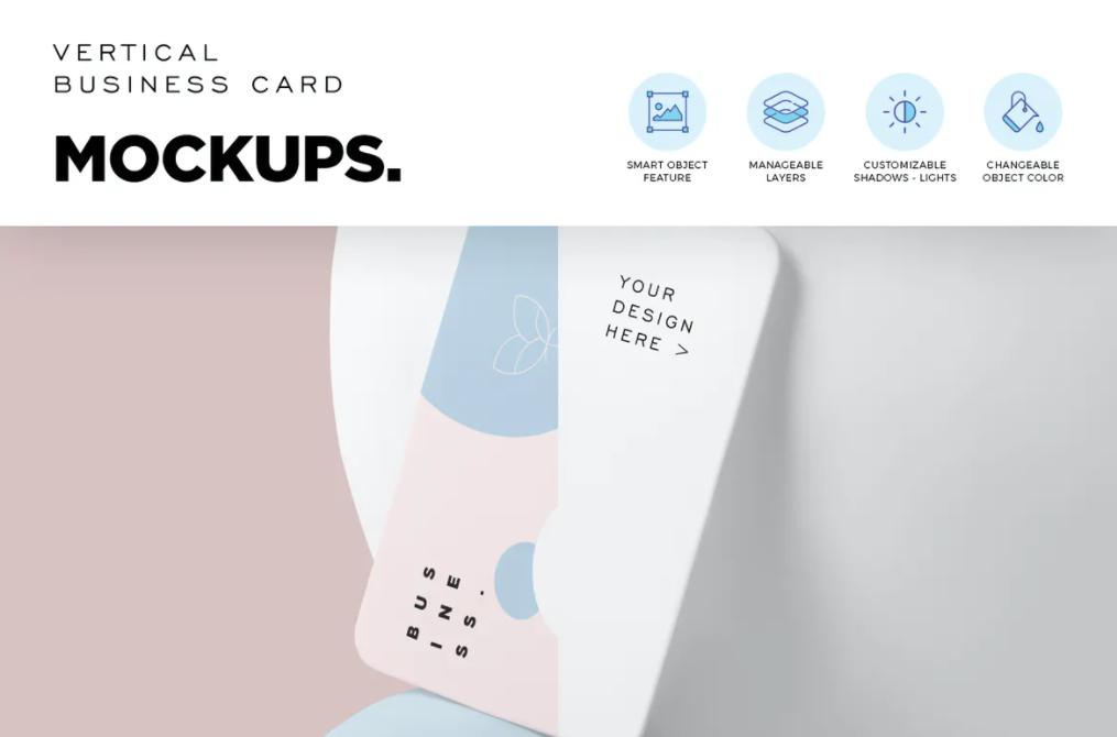 Name Card Mockups - Download Mockup miễn phí | Free Mockups | Mockups PSD