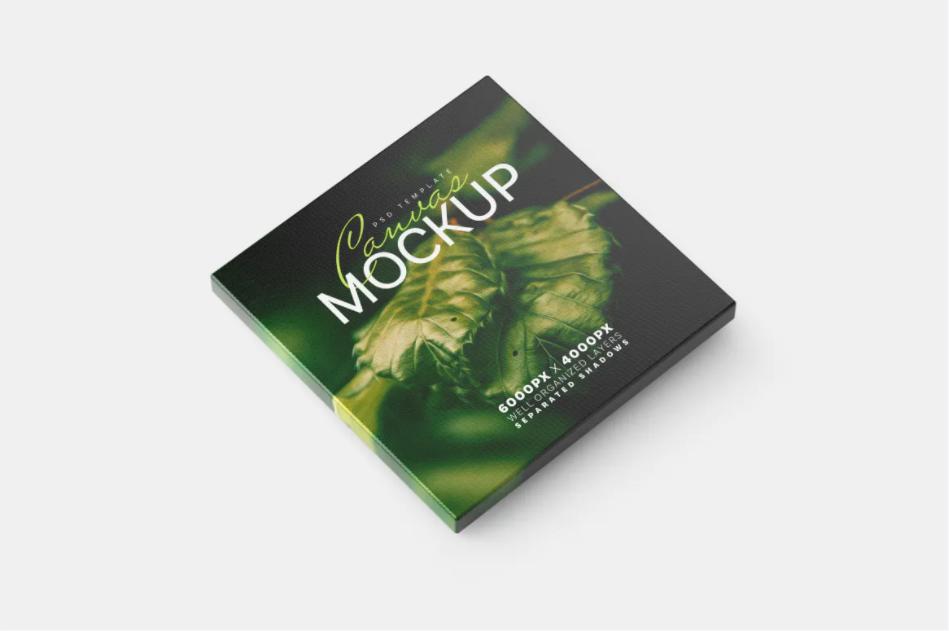Mockup tranh canvas hình vuông - Download Mockup miễn phí | Free ...
