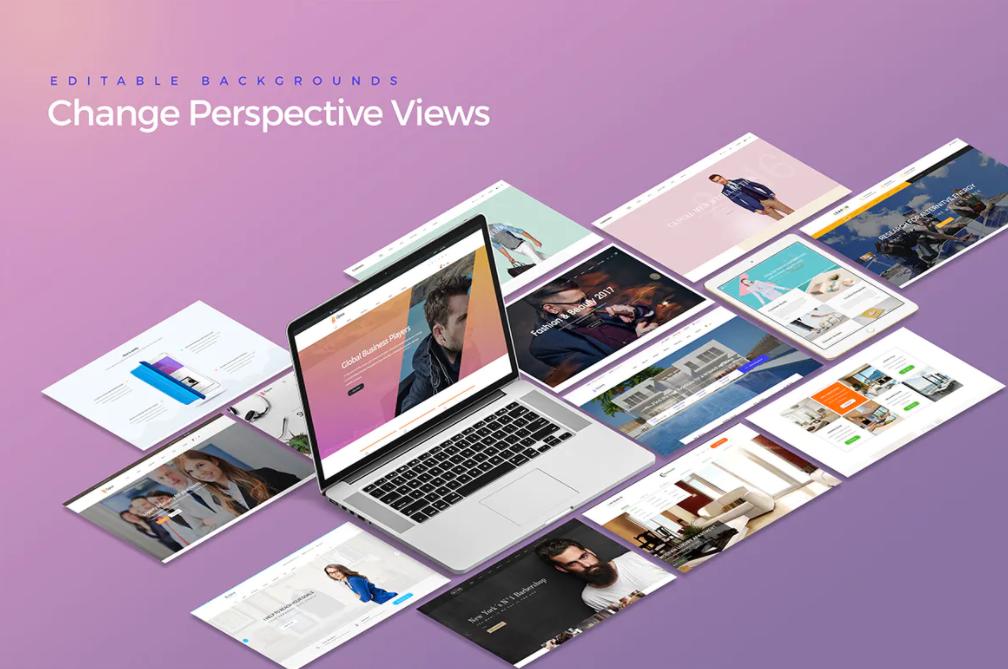Mockup teamplate website - Download Mockup miễn phí | Free Mockups ...