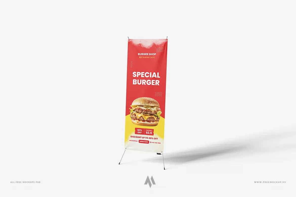 Mockup Standee Chữ X miễn phí - Download Mockup miễn phí | Free Mockups ...